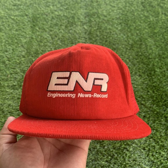 Vintage | Accessories | Vintage Enr Engineering Newsrecord Trucker Hat ...